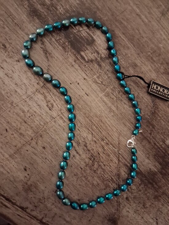 Honora | Jewelry | Nwt Honora Peacock Fresh Water Pearl 8 | Poshmark